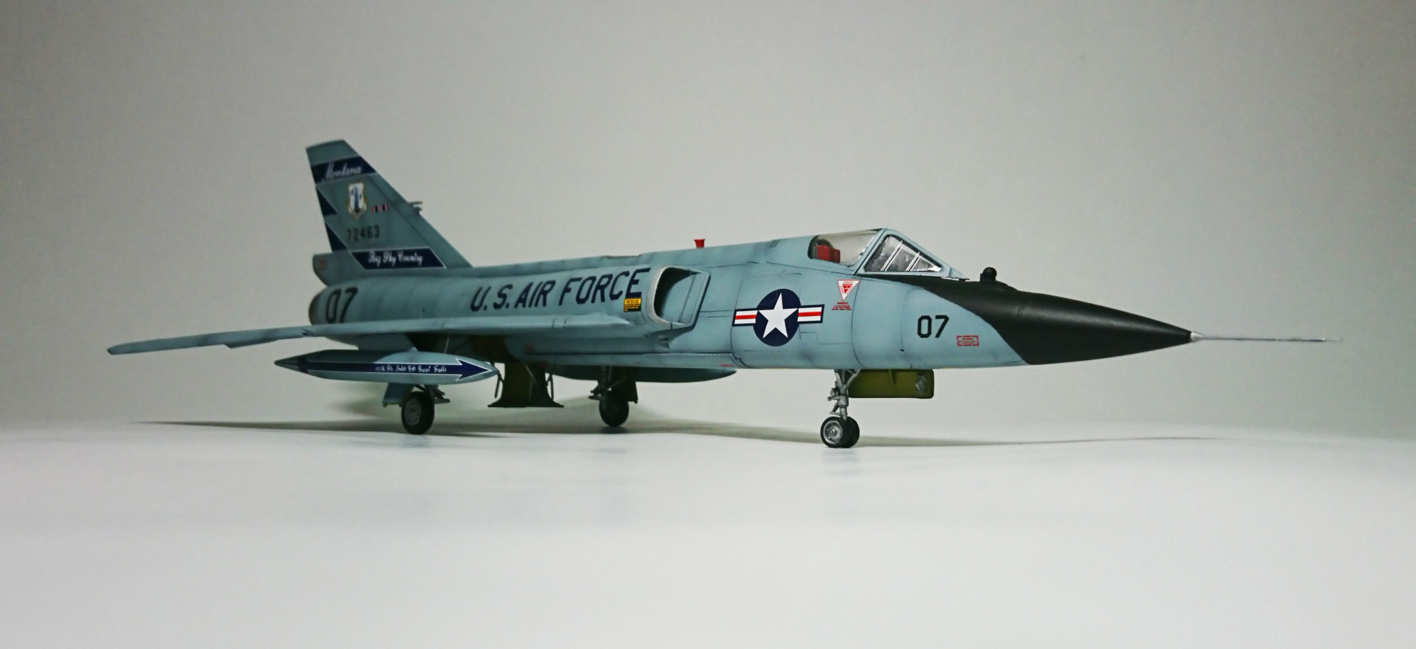 【キットレビュー】MENG MODEL 1/72 F-106A デルタダート | Modelyard